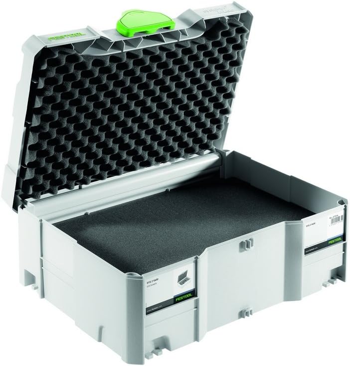 Festool 497696 SYS 2 Vari Systainer With Customizable Foam Insert ...