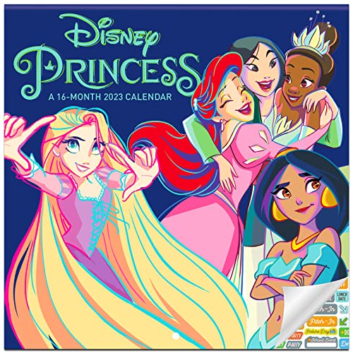 Disney Princess Calendar 2023 - Deluxe 2023 Disney Princess - Want It All