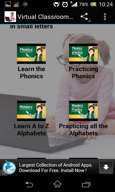 Virtual Classroom for Kids - Learning Videos:Amazon.de:Appstore for Android