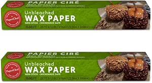 Amazon.com: PaperChef - Culinary, Unbleached Wax Paper - Multipurpose ...
