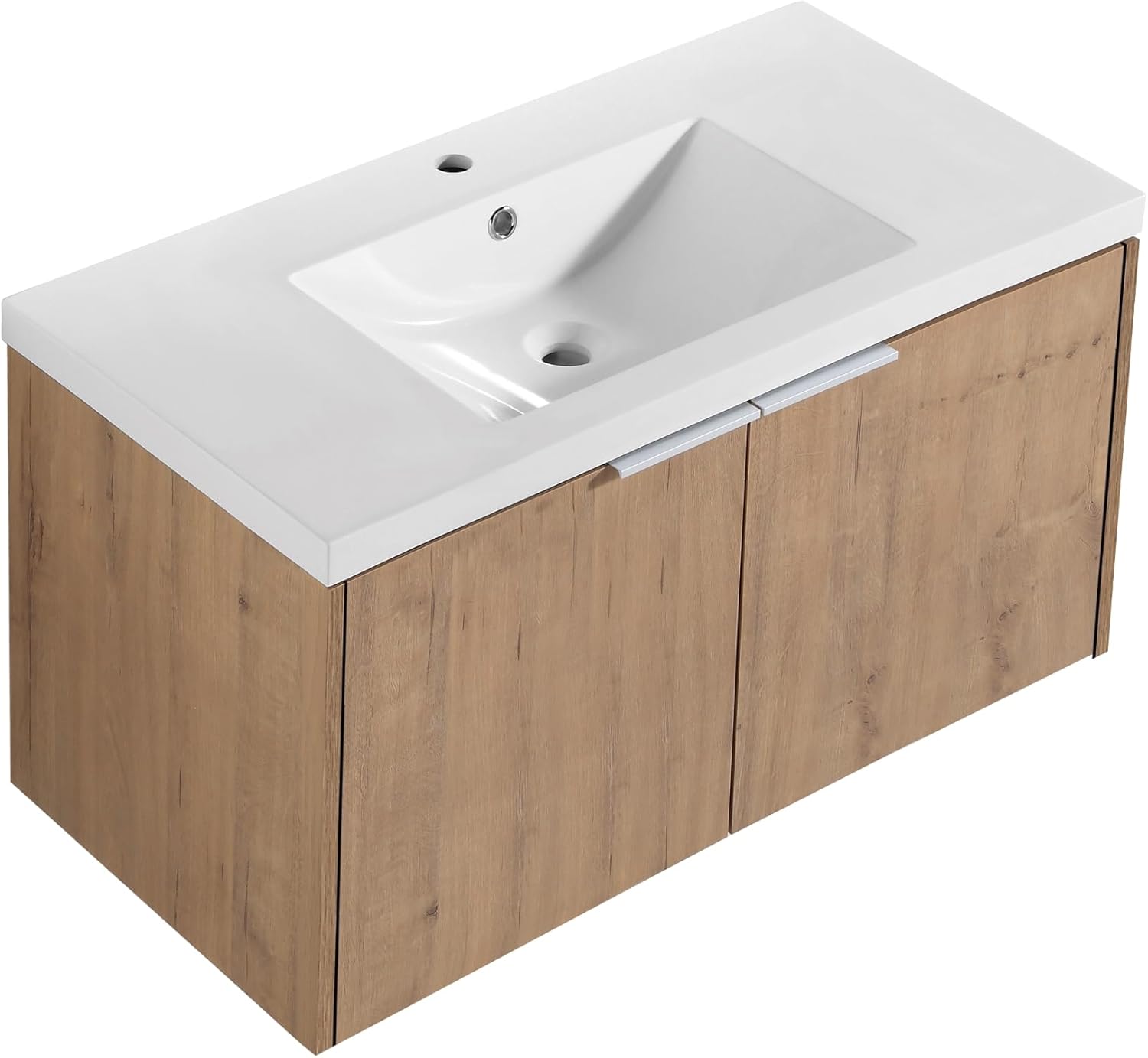 Amazon.com: LKTART 36'' Modern Float Bathroom Vanity and Sink Combo ...