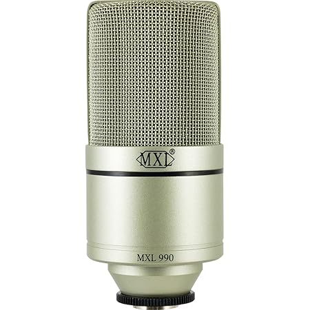 Amazon.com: MXL 990/991 Large and Small Diaphragm Condenser Microphone ...