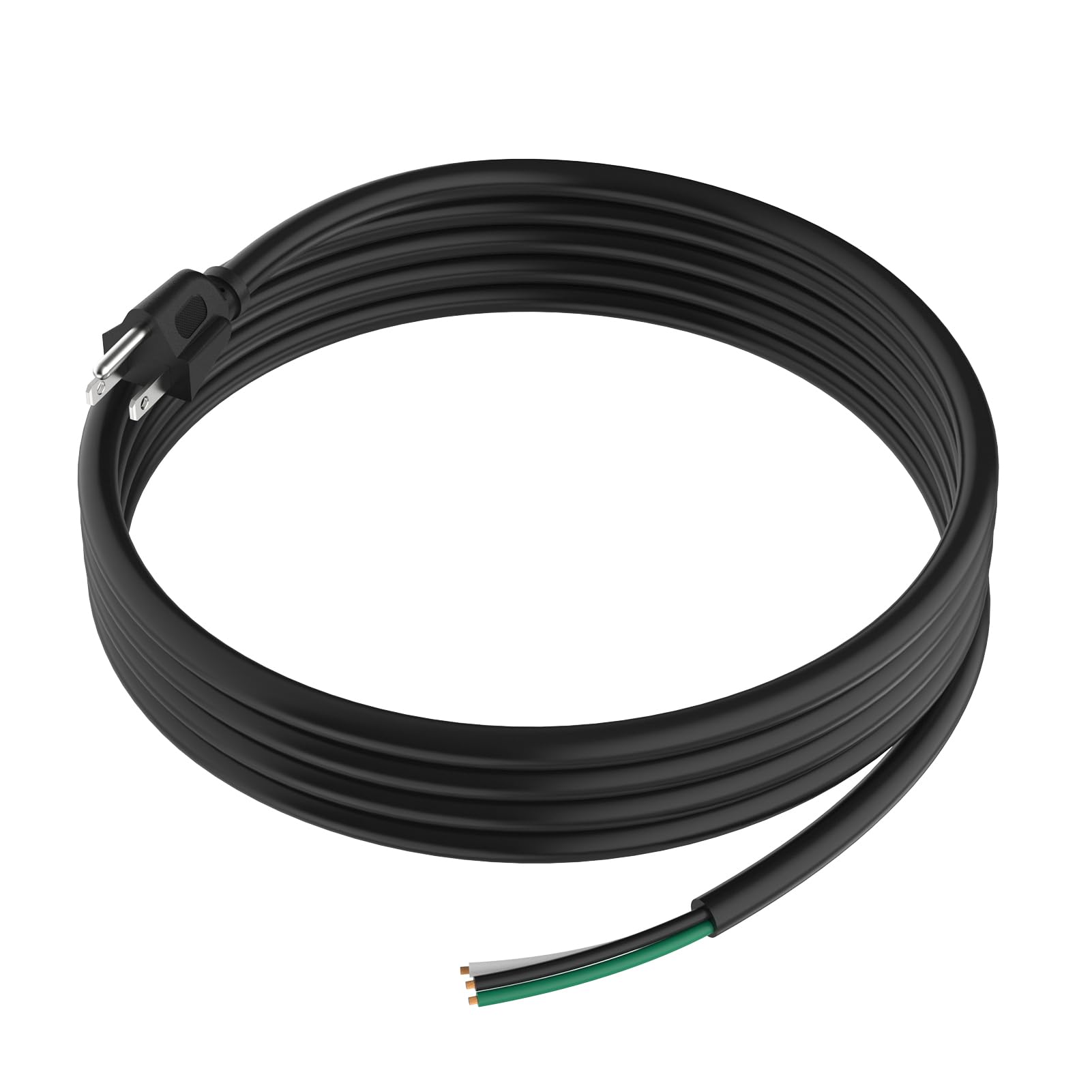Amazon.com: 10ft 12 Gauge 3 Prong Replacement Power Supply Cable Cord ...