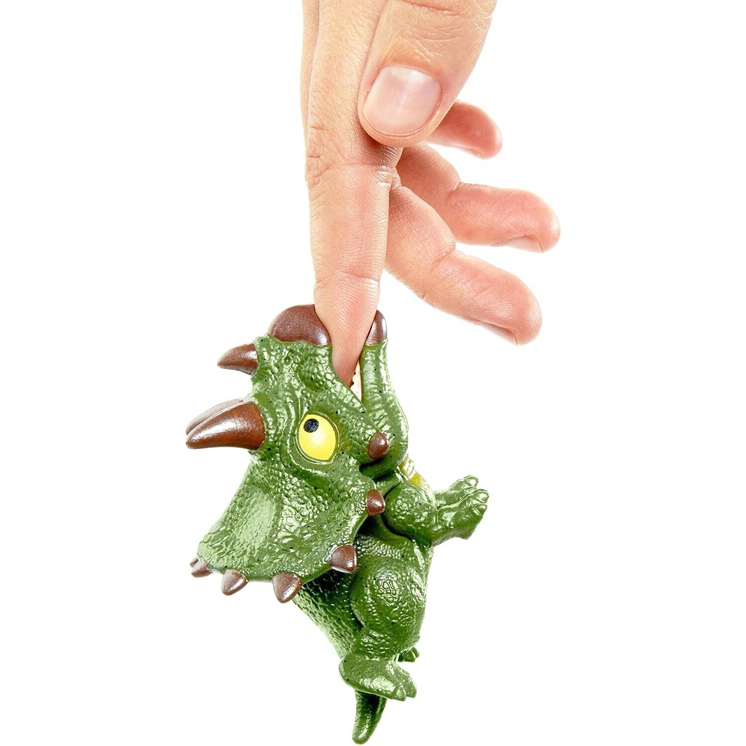 JW Mattel - Jurassic World - Snap Squad Mini Dinosaurs (Triceratops ...