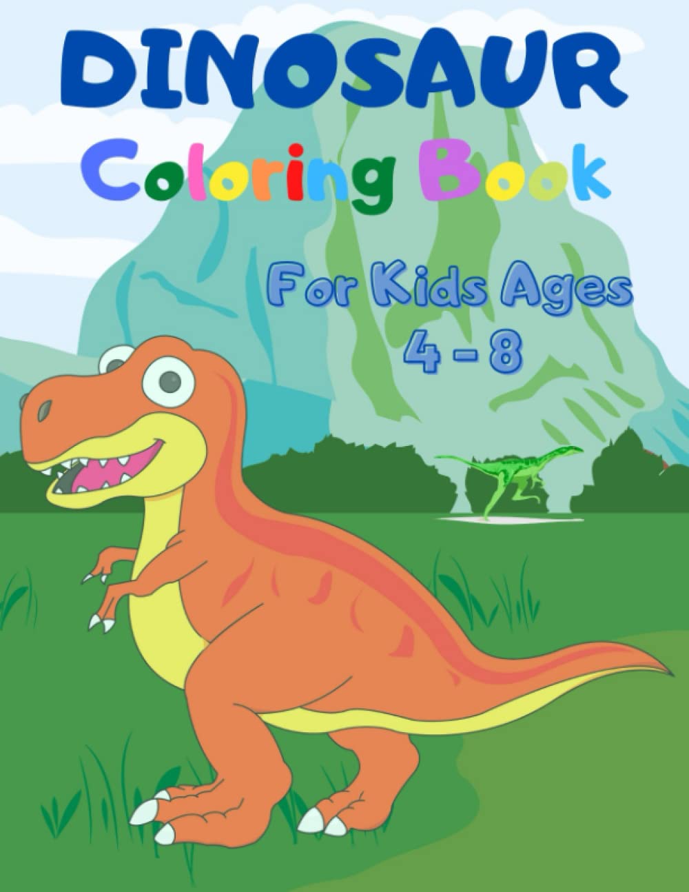 Buy Dinosaur Coloring Book: Amazing Dinosaurs! Gigantic Dinosaurs ...
