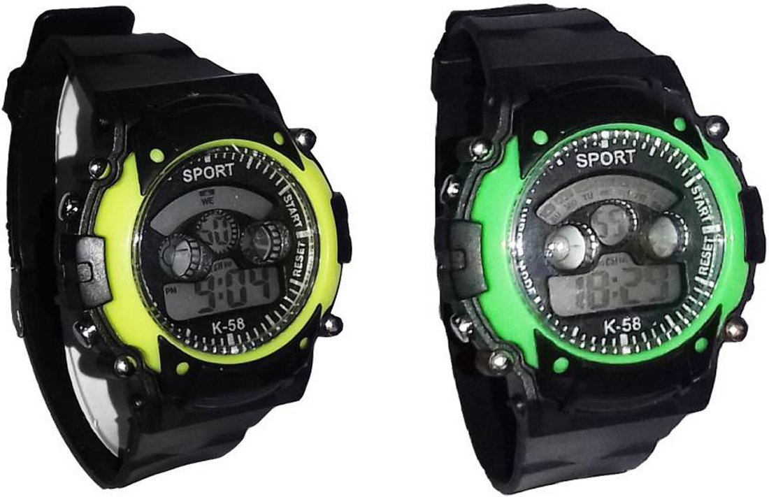 Zest4Kids - Casual Sport Watch with Seven Lights and Seven Colour, Week ...