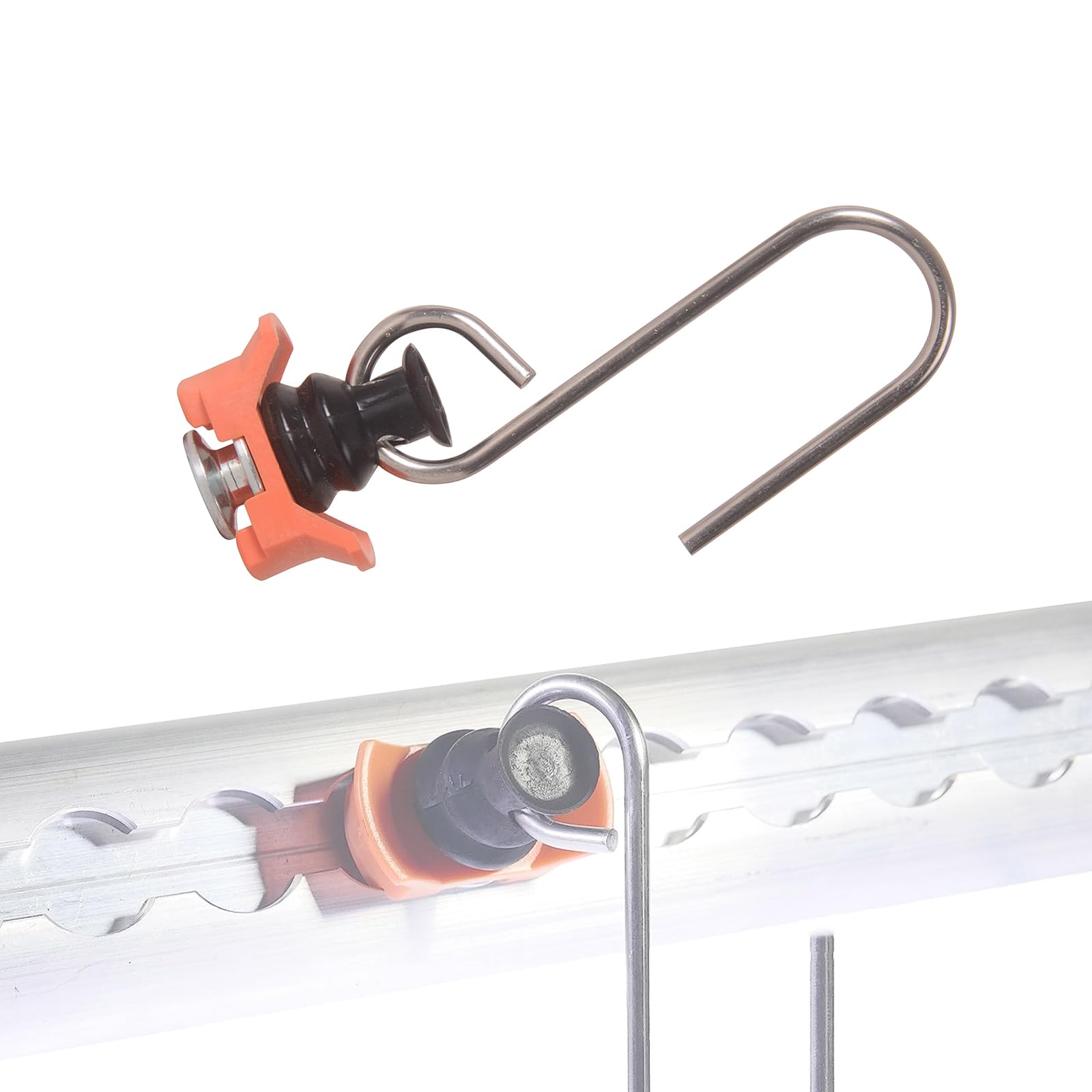 Snapklik.com : MOTO4U Single Stud Fitting L Track Tie Down Anchor Quick ...