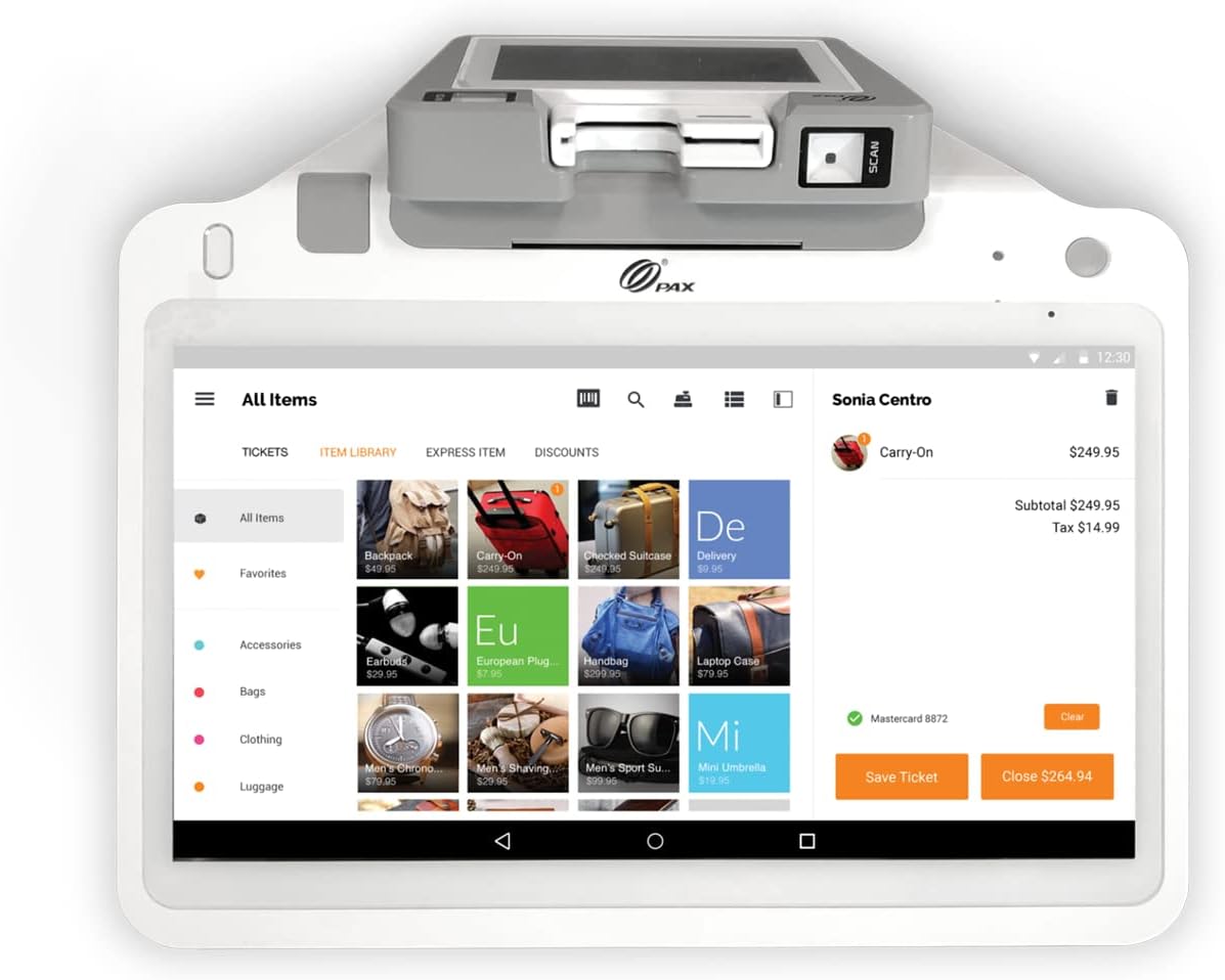Amazon.com : PayAnywhere Smart Terminal POS+ - New Merchant Account ...