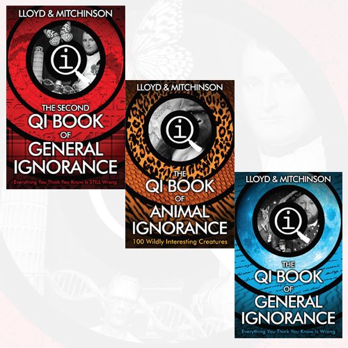 The QI The Book of General & Animal Ignorance Collection 3 Books Set ...