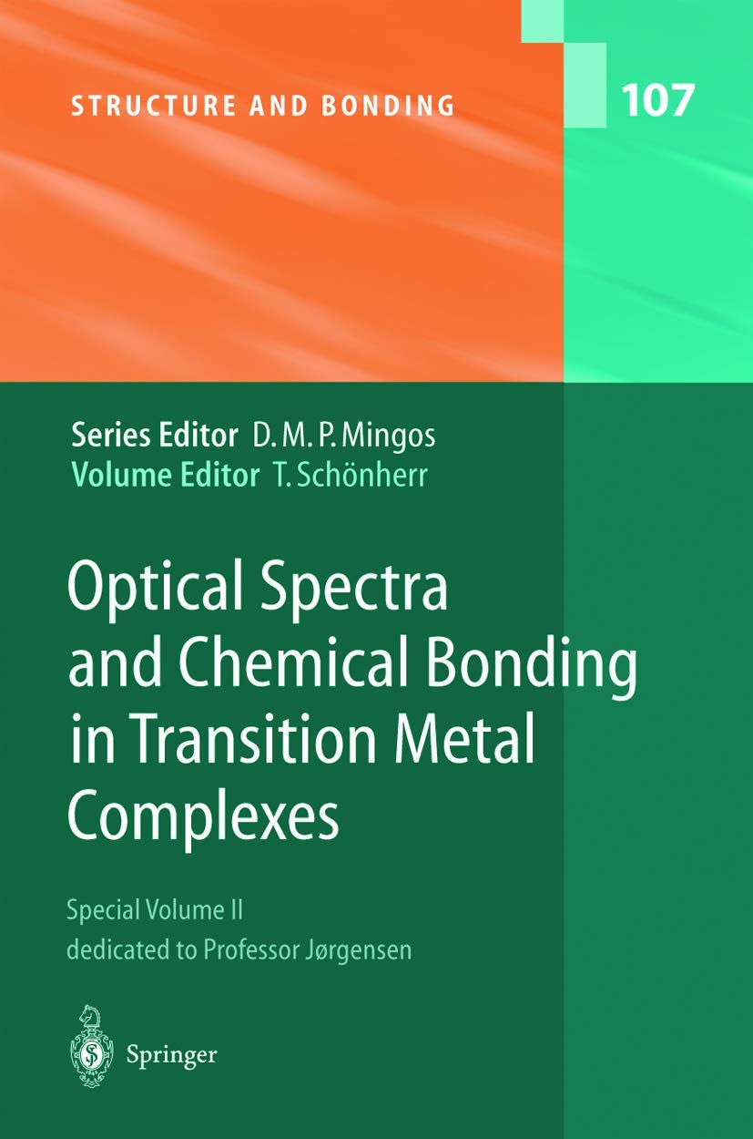 Optical Spectra and Chemical Bonding in Transition Metal Complexes ...