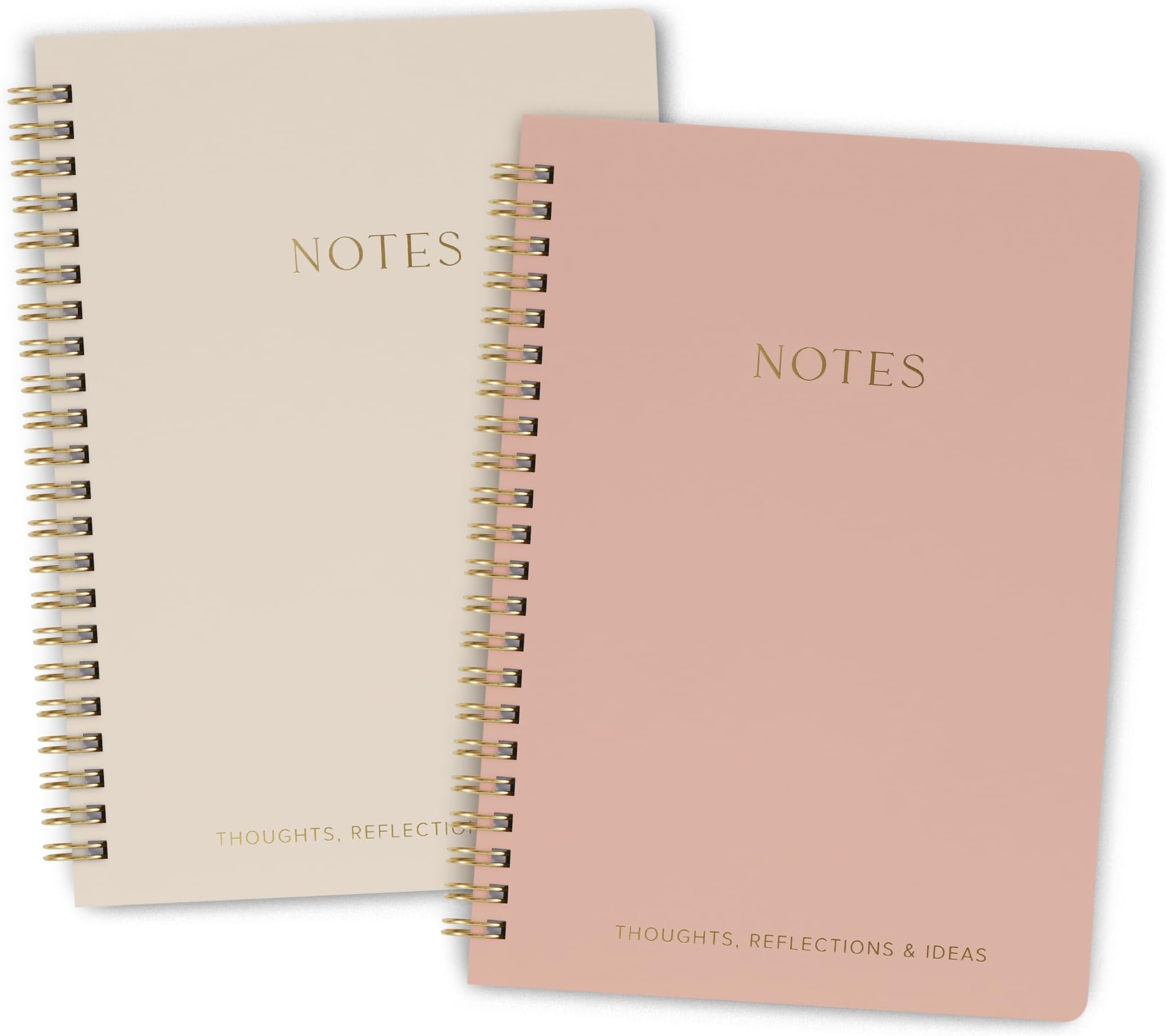 Amazon.com : ZICOTO Aesthetic Spiral Subject Notebook Set of 3 For ...