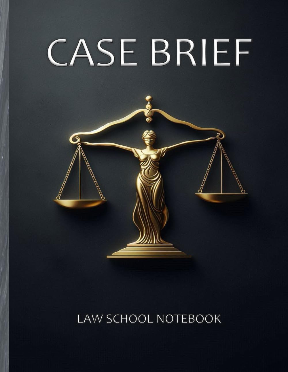 Case Brief, Law School Notebook – 8.5" x 11" with Matte Finish ...