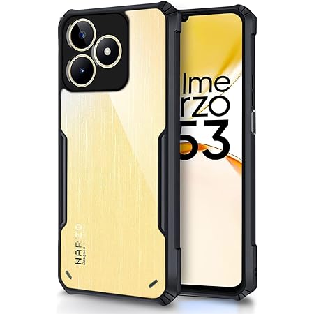 SPAZY CASE® Realme Narzo N53 / Realme C53 Back Cover | Dual Layer Armor ...
