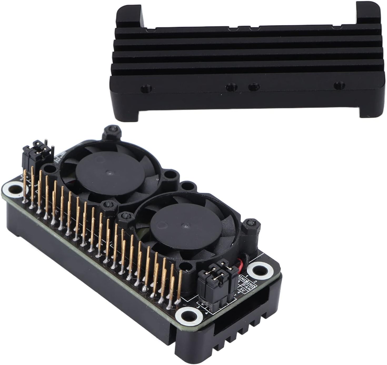 Amazon.com: Dual Cooling Fans with Aluminum Alloy Heatsink for ...