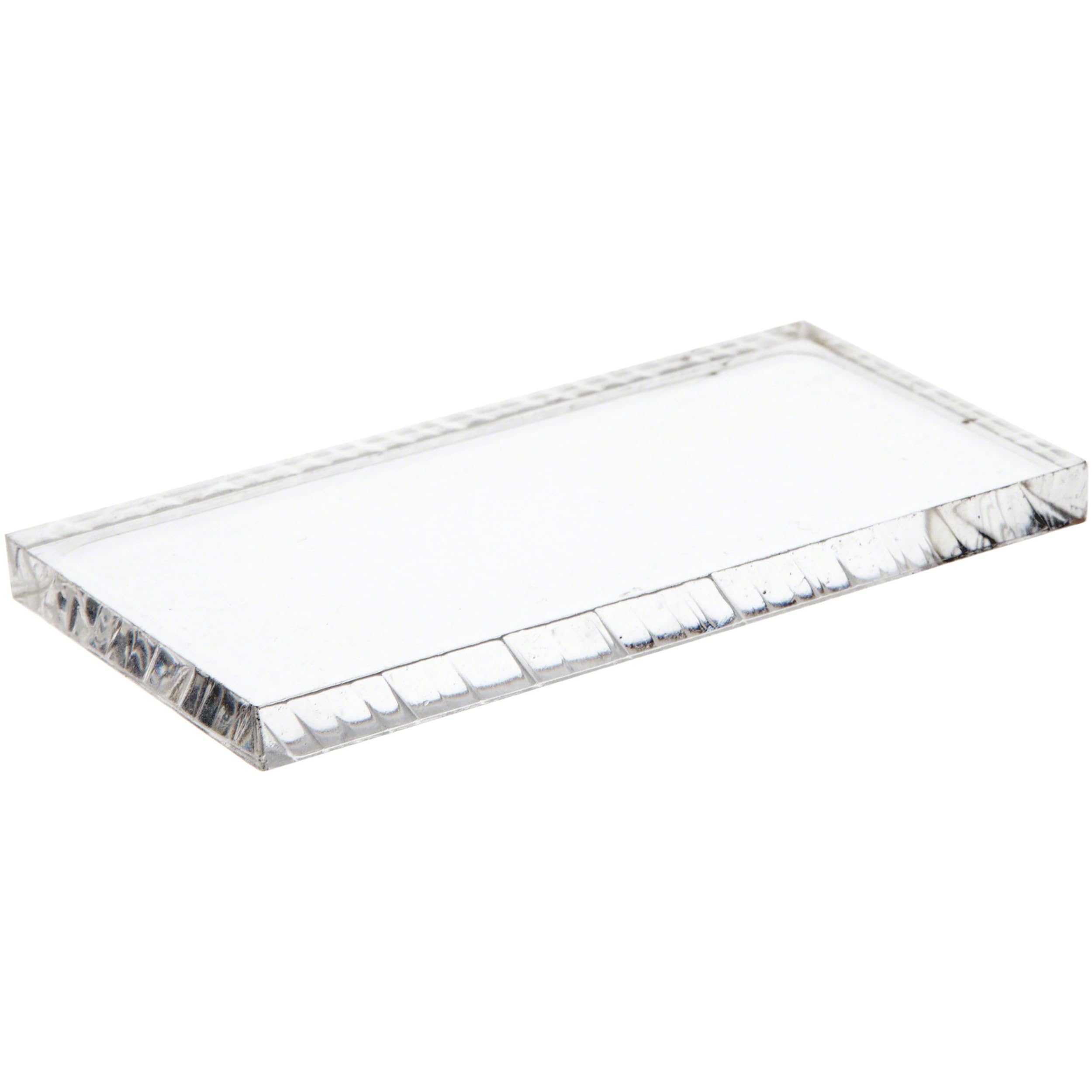 Amazon.com: Plymor Clear Acrylic Rectangular Standard-Edge Display Base ...