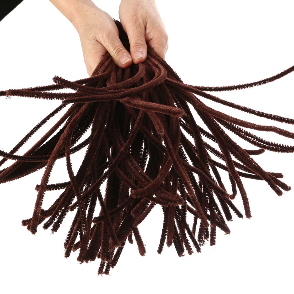 Snapklik.com : 300Pcs Pipe Cleaners Craft Supplies - 6 Mm X 12 Inch ...