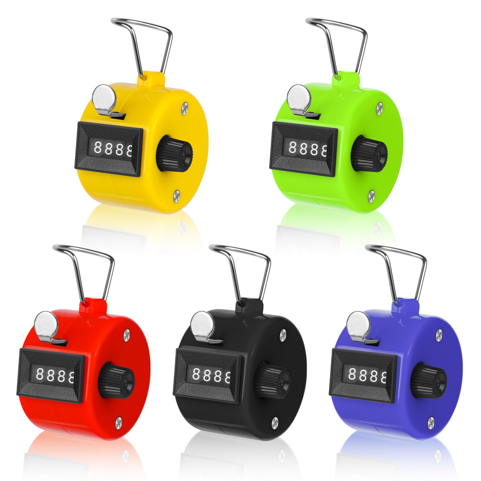 Amazon.com : CHGANG 5 Pcs Hand Counter Clicker,Handheld Clicker Counter ...