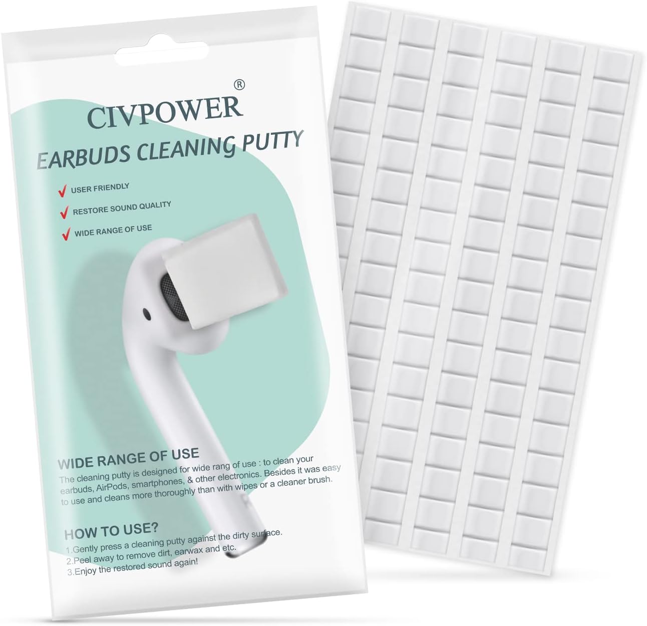 Amazon.com: Airpod Cleaner Kit for Earbud Putty: Cleaning Putty Remove ...