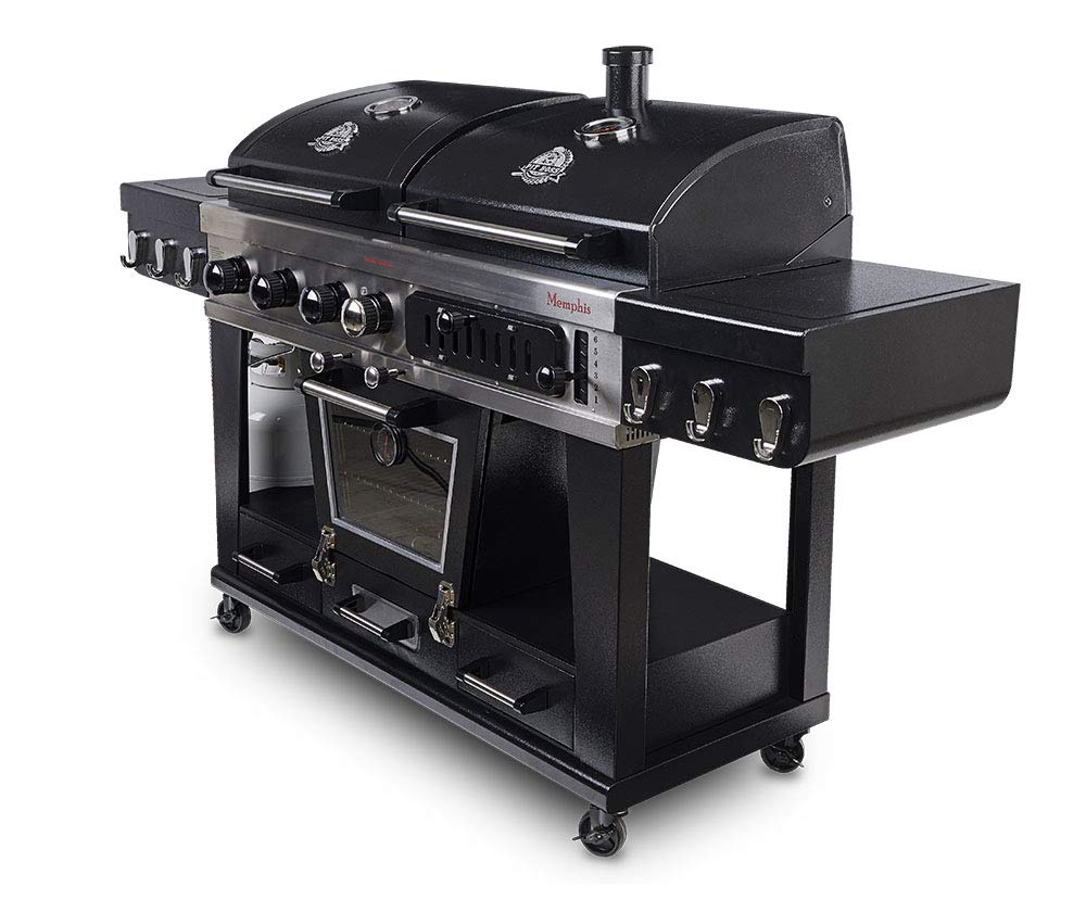Elegantes Pit Boss Memphis Ultimate 4 In 1 Kombigrill Bild