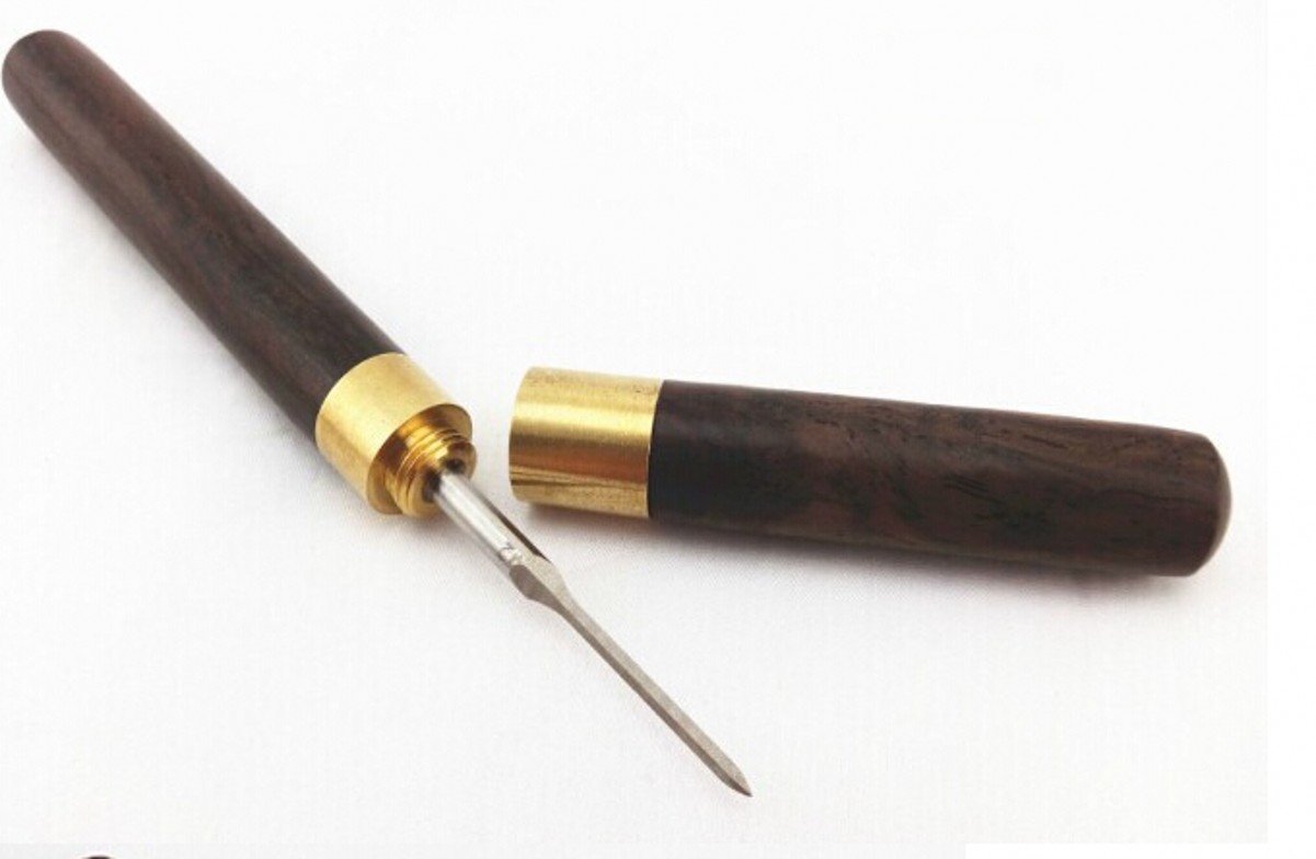 Chengyida Leathercraft Diamond Point Stitching Awl Sewing Awl 4mm In ...