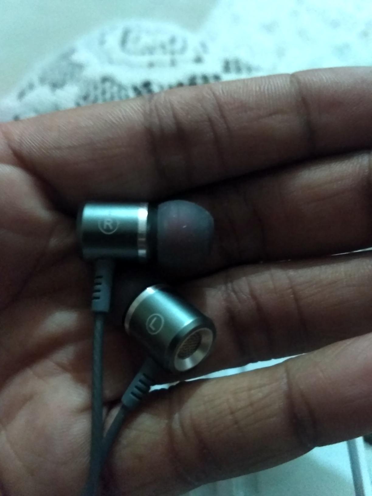 Langsdom M400 Extra Bass In Ear Earphone with Mic (Grey) : Amazon.in ...