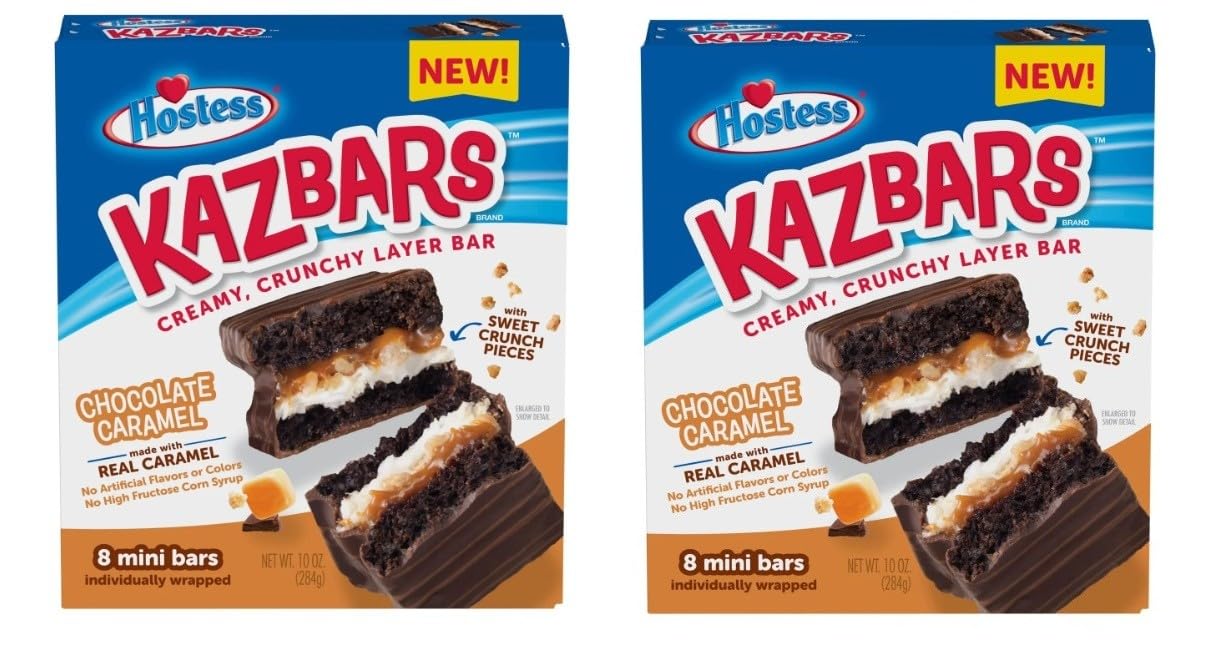 Amazon.com: Generic Hostess - Kazbars Chocolate Caramel - Creamy ...