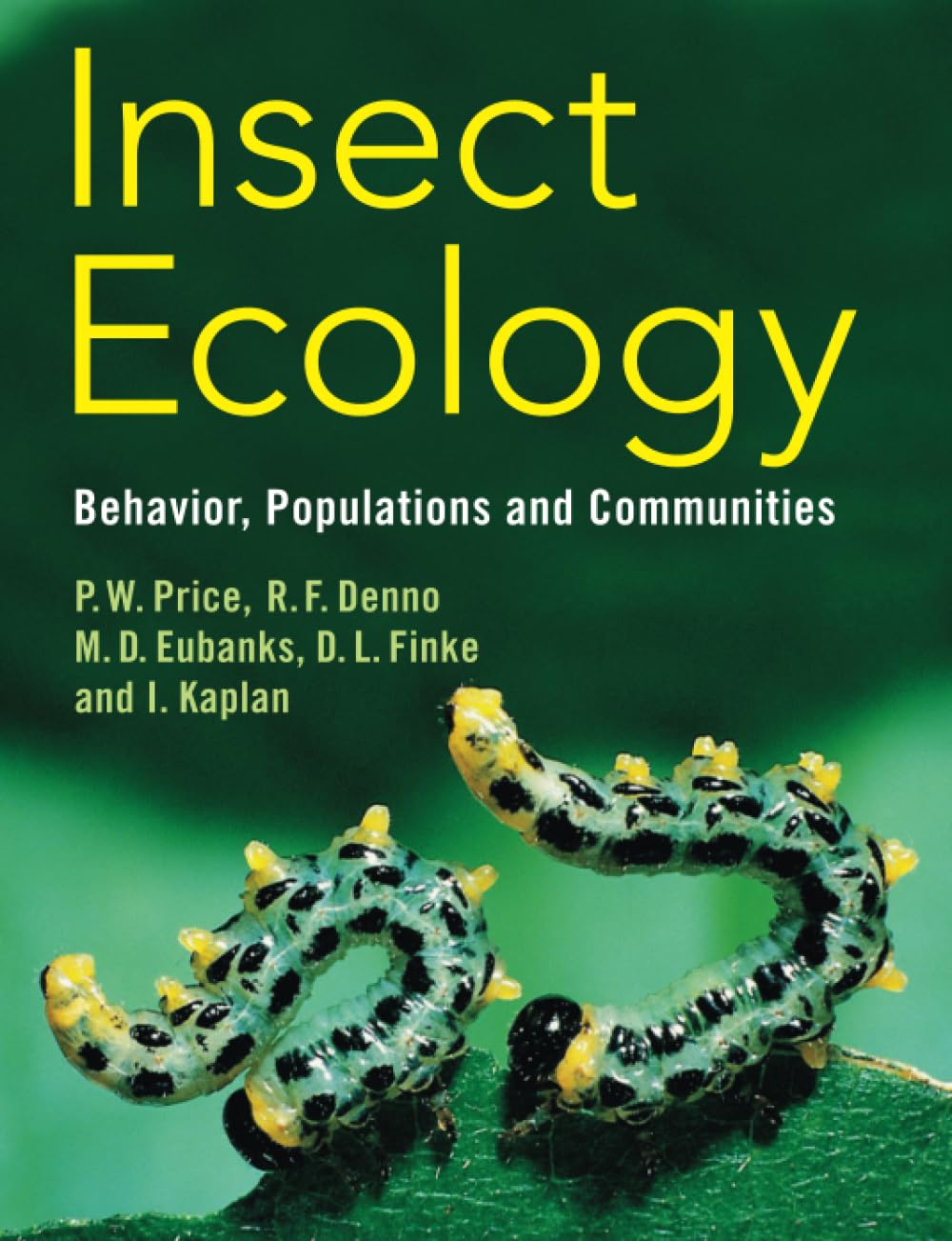 Amazon.com: Insect Ecology: 9780521542609: Price, Peter W.: Books