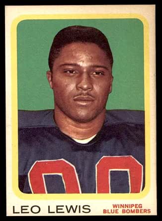 Amazon.com: 1963 Topps # 78 Leo Lewis Blue Bombers (Football Card) EX ...