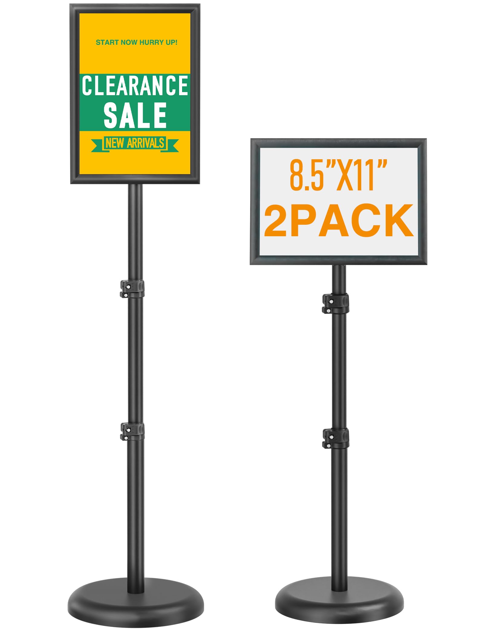 Amazon.com : Sign Stand Heavy Duty Poster Stand for Display, 26-55 ...