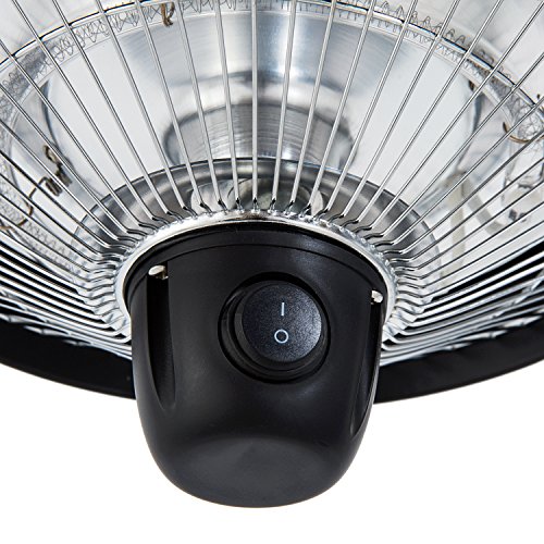 Outsunny 600W Electric Heater Ceiling Hanging Halogen Light with ...