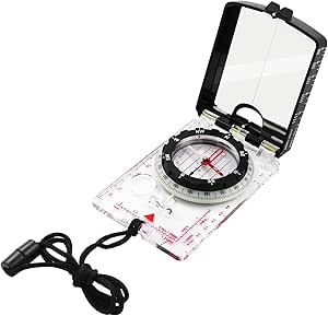 Amazon.com : Compass, Orienteering Compass with Declination for ...