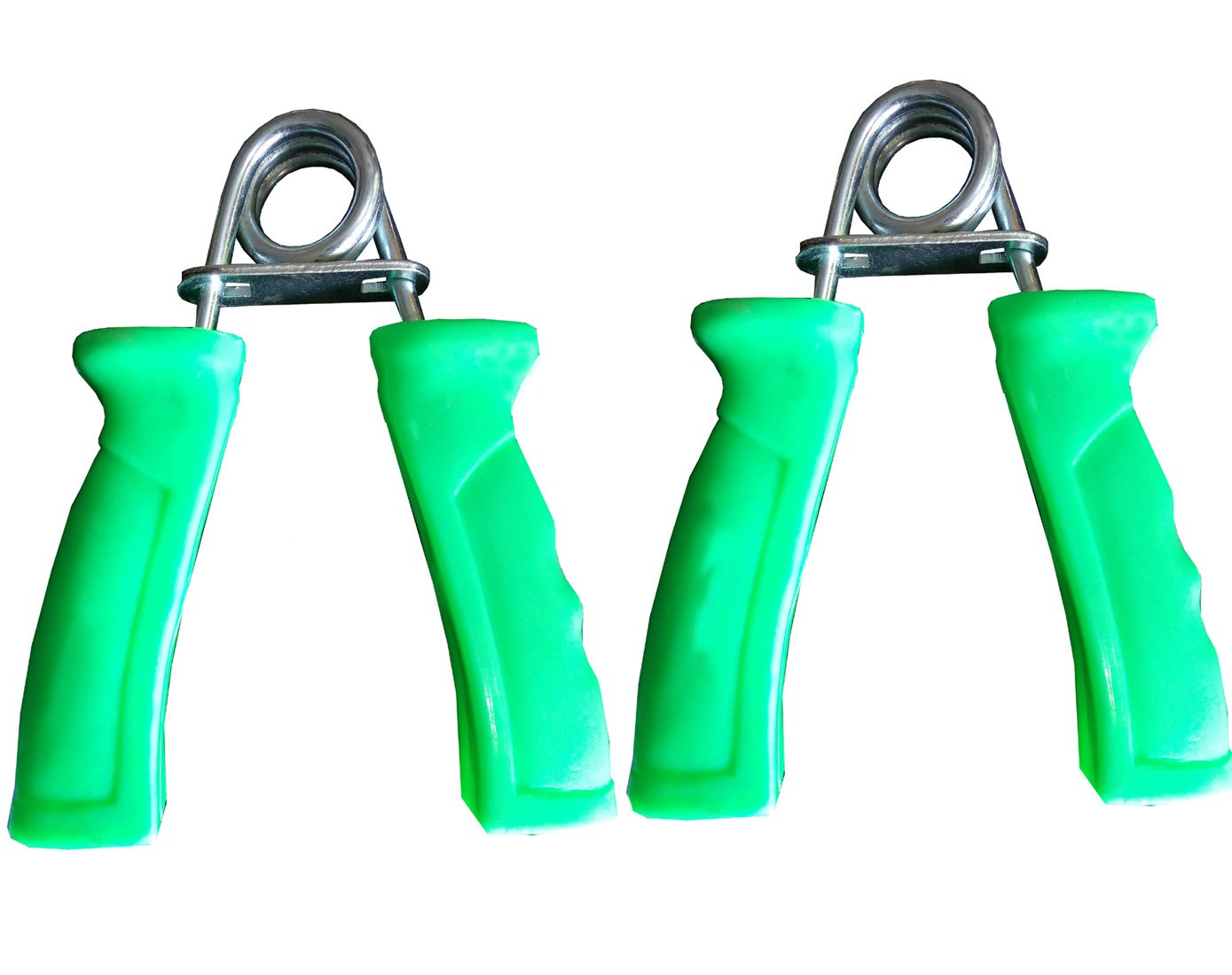 Buy FOOTFIX Gym Indoor Outdoor Fitness Green PVC Hand Gripper Online at ...