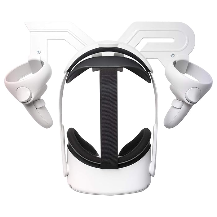 Buy SINWEVR VR Headset and Controller Wall Mount Storage Stand Hook ...