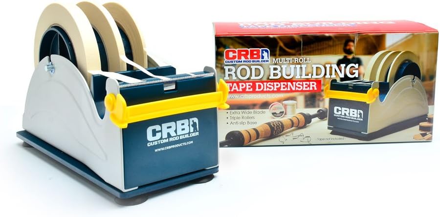 CRB CUSTOM ROD BUILDER 3 Roll Tape Dispenser : Amazon.co.uk: Stationery ...