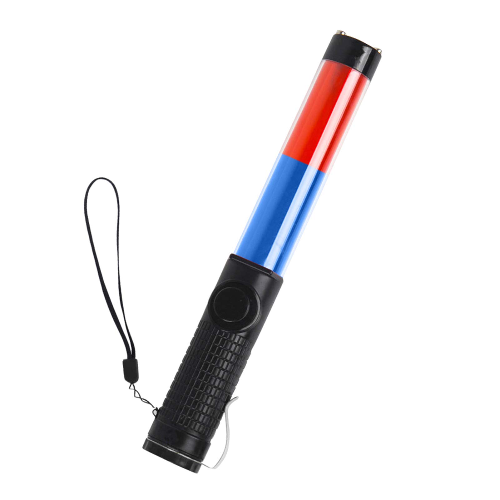 Buy Domary 29cm/11.41in LED Red and Blue Traffic Baton Warning Light ...