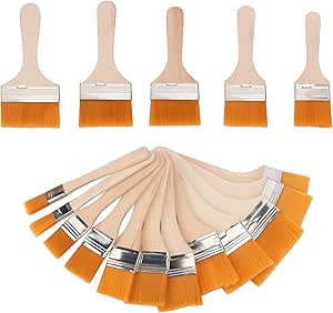 Amazon.com: KUKLIPJIM 36-Piece Art Paint Brush Set - Versatile Flat ...