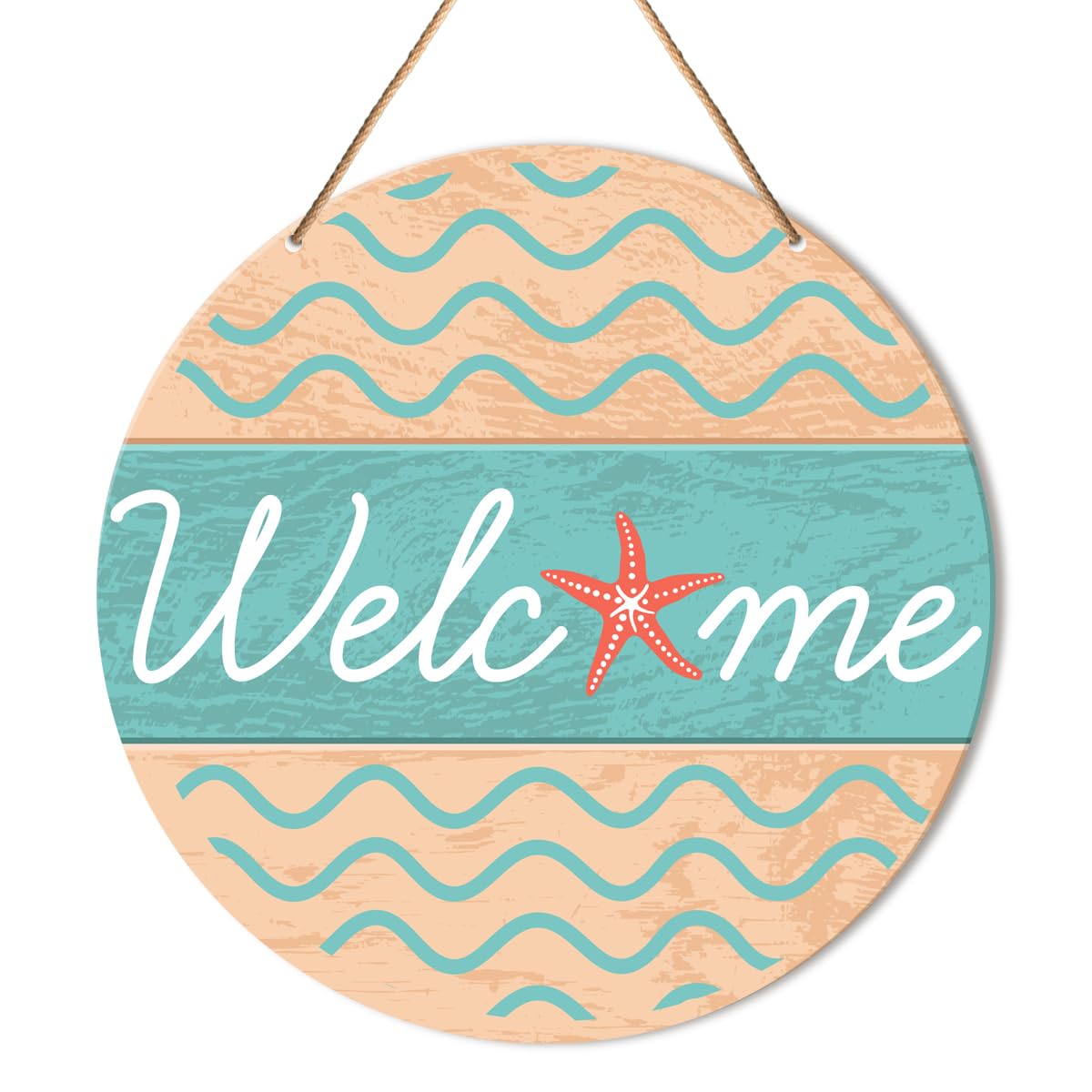 Amazon.com: Muktoujaumai Beach House Welcome Sign Decor, Summer Beach ...