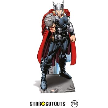 Star Cutouts Marvel Avengers Movie Lifesize Cutout of Thor (Chris ...