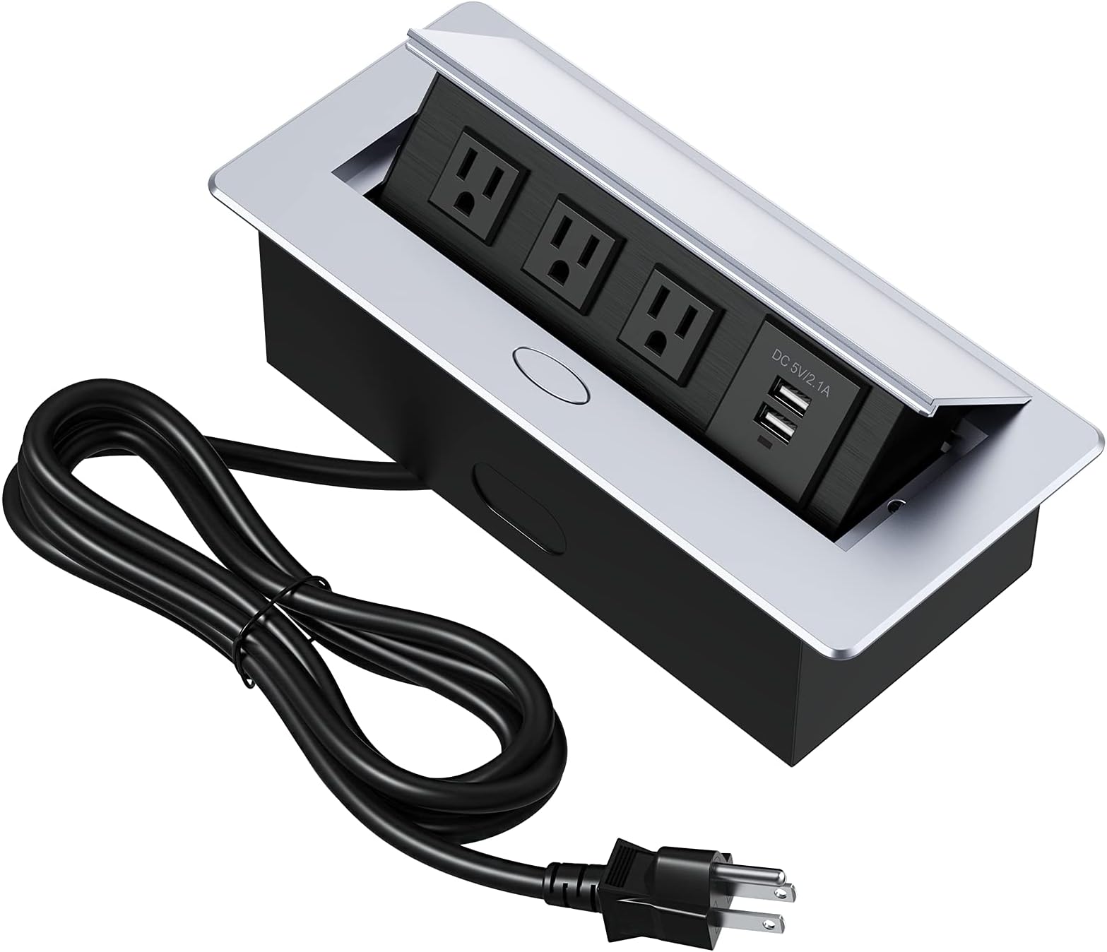 Amazon.com: KYHSHJ Connection Box Desktop Pop Up Outlet with 2 USB ...
