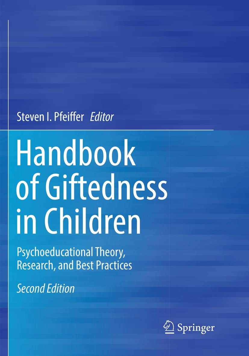 Amazon.com: Handbook of Giftedness in Children: Psychoeducational ...