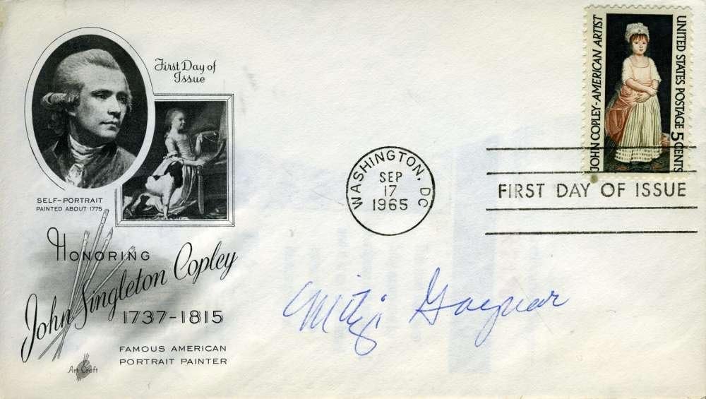 MITZI GAYNOR JSA COA HAND SIGNED FDC AUTHENTICATED AUTOGRAPH at Amazon ...