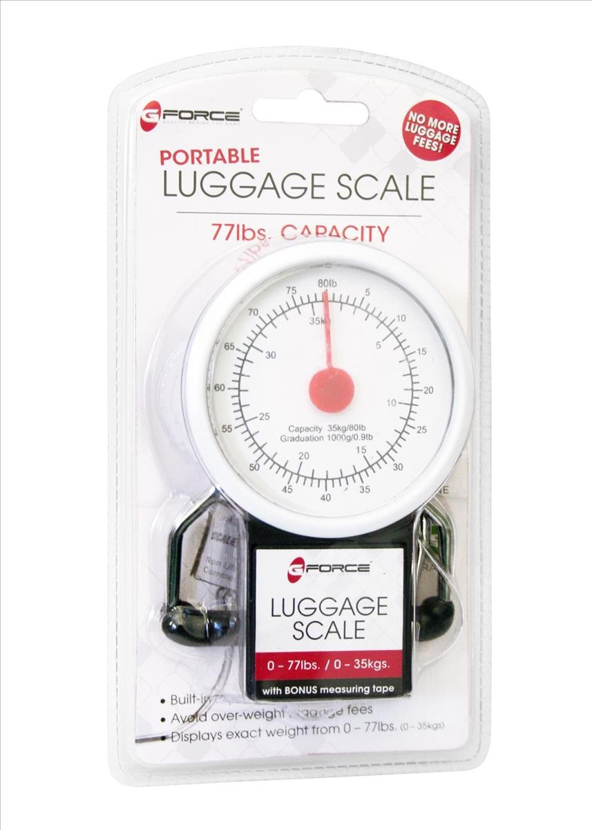 Buy GForceLuggage Scale with Built in Measuring Tape | Lightweight ...