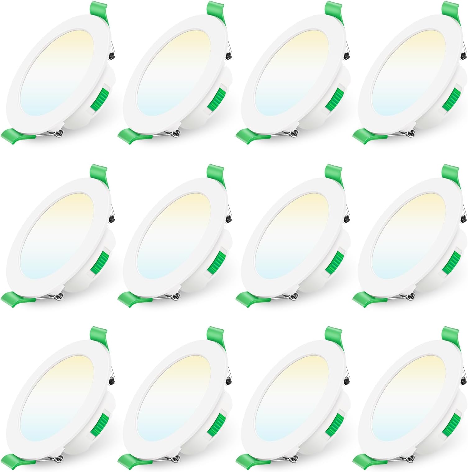 ALUSSO LED Spot Encastrable Extra Plat 5W 400 Lumen, IP65 Dimmable ...