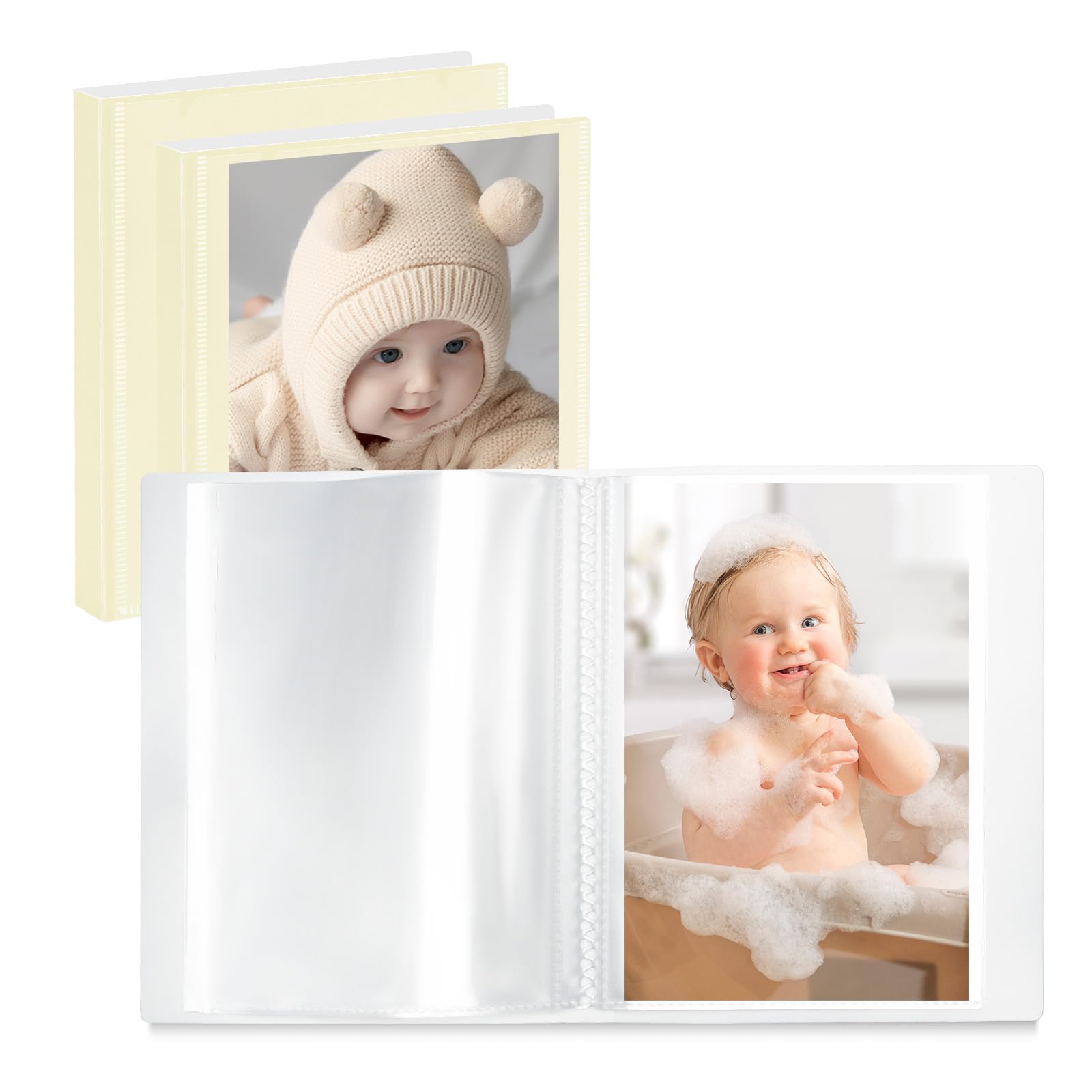 Amazon.com: Vienrose Small Photo Album 3-Pack 4 x 6 Photo Book Album ...