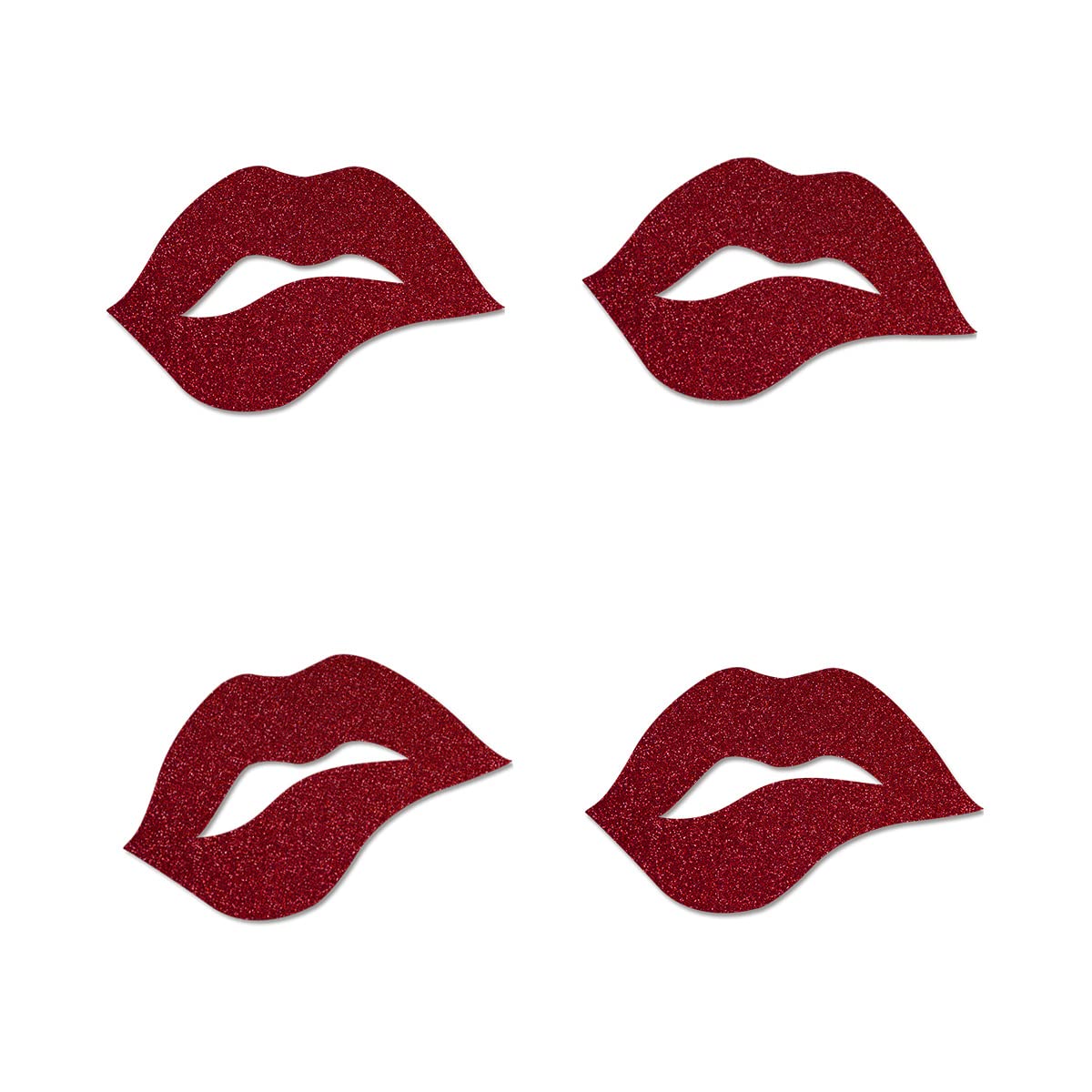 Amazon.com: Red Lips Cut-outs, 12-Pack Table Topper Valentine’s Day ...