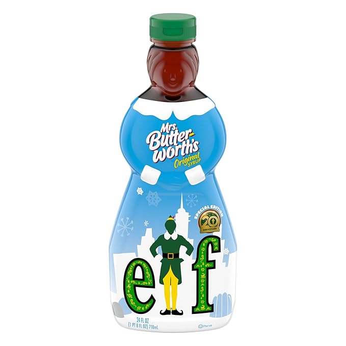 Amazon.com : Mrs. Butterworth's Original Pancake Syrup, Elf Movie ...