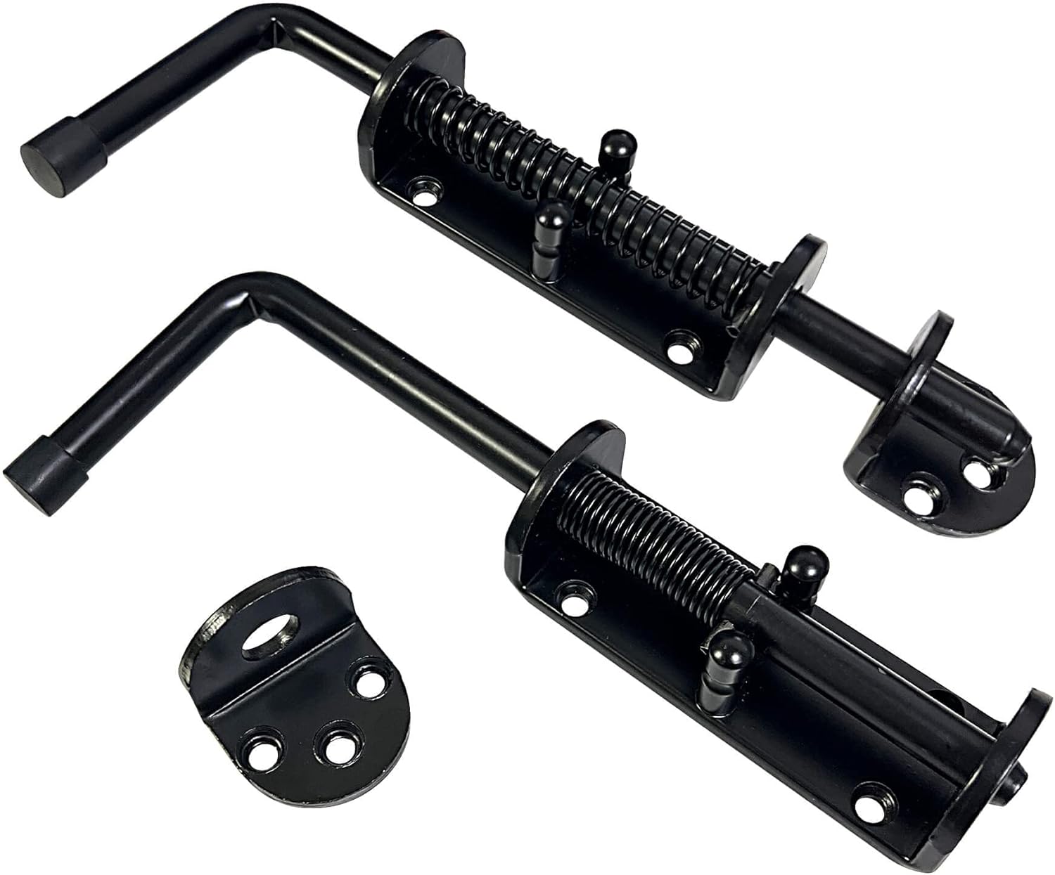 Aiwaiufu 8.5inch Black Heavy Duty Spring Loaded Latch Pin, Galvanized ...