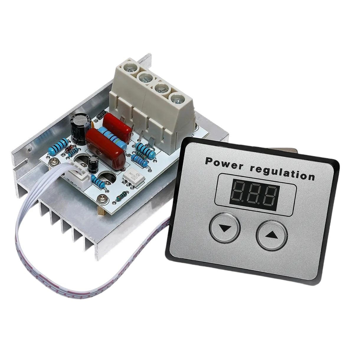 AC 220V 10000W SCR Digital Control Electronic Voltage Regulator Speed ...