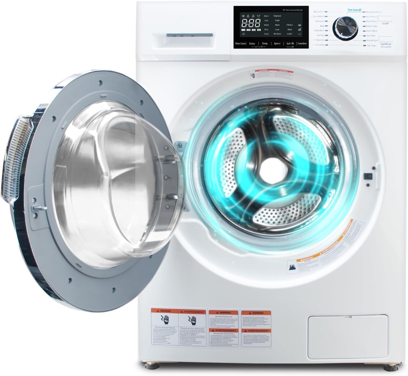 Amazon.com: All-In-One Washer and Dryer Combo 2.7 cu.ft, 24 inch ...