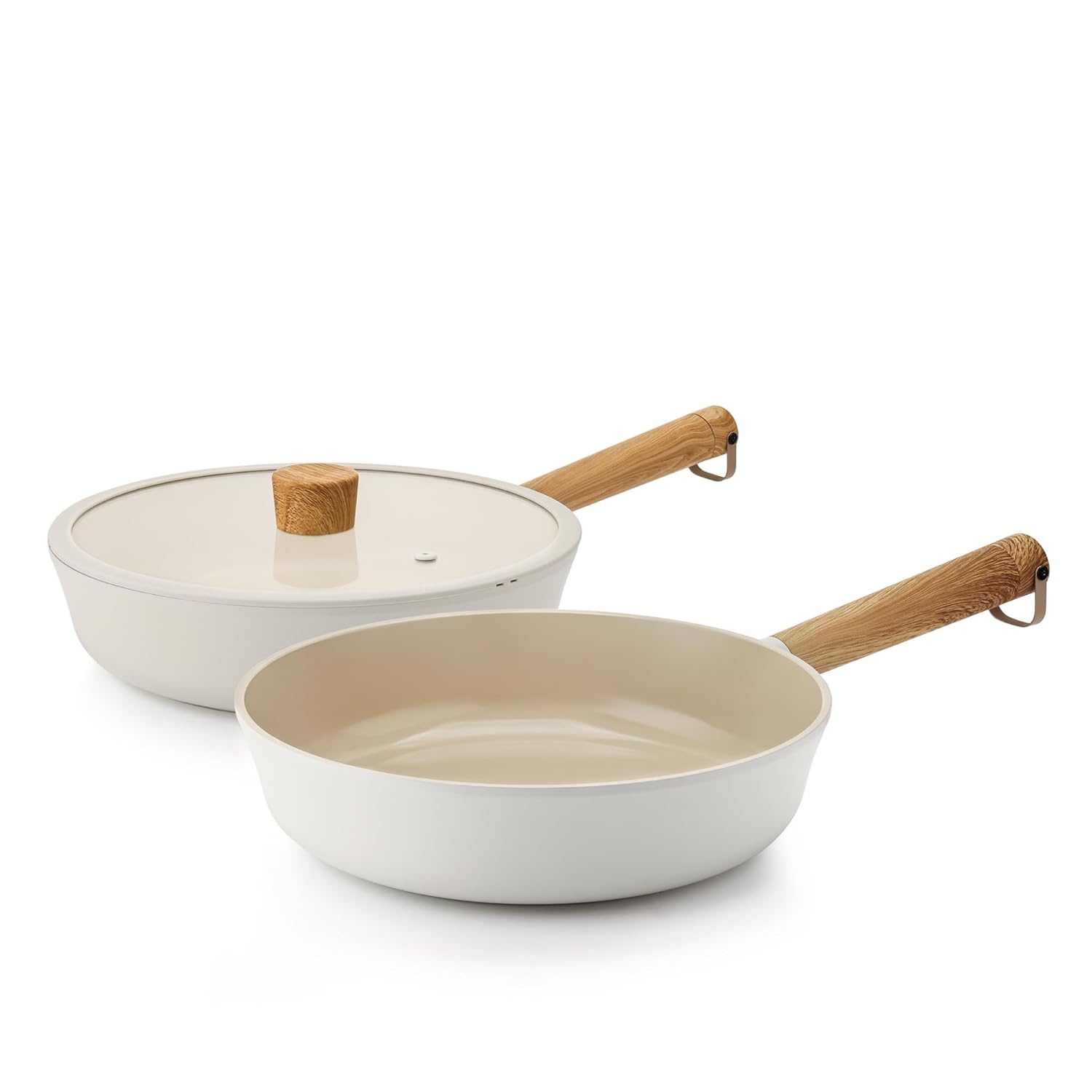 Buy SENSARTE Ceramic Nonstick Pans Set, 8 inch &10 inch Cooking Pans ...